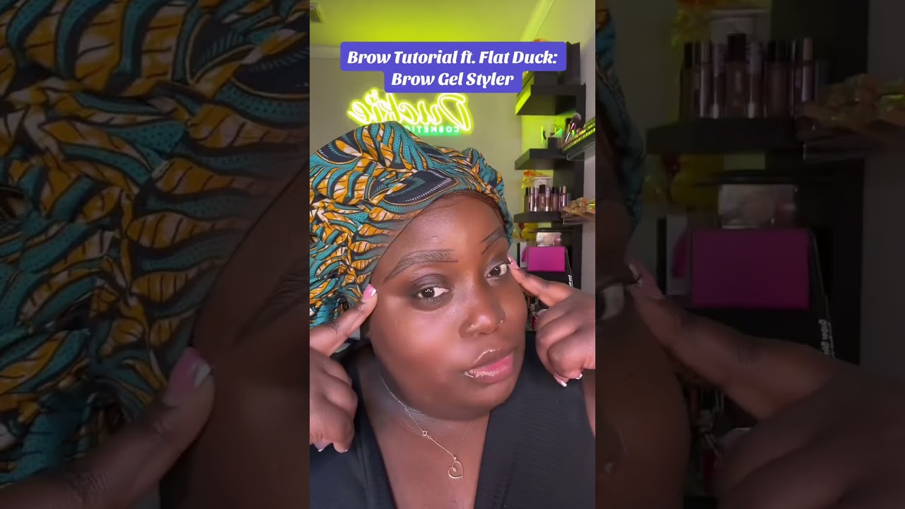 Duckie Cosmetics: Flat Duck (Gel Brow Styler) Ducktorial