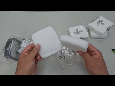 Shark UV850 vacuum cleaner replacement filters unboxing from Amazon look inside see parts foam pad