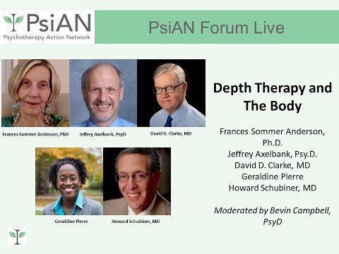 PsiAN Forum Live: Depth Therapy and The Body, Part 1