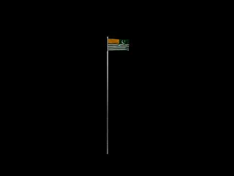 Proud to Be Kashmiri | Azad Kashmir Flag HD Loop