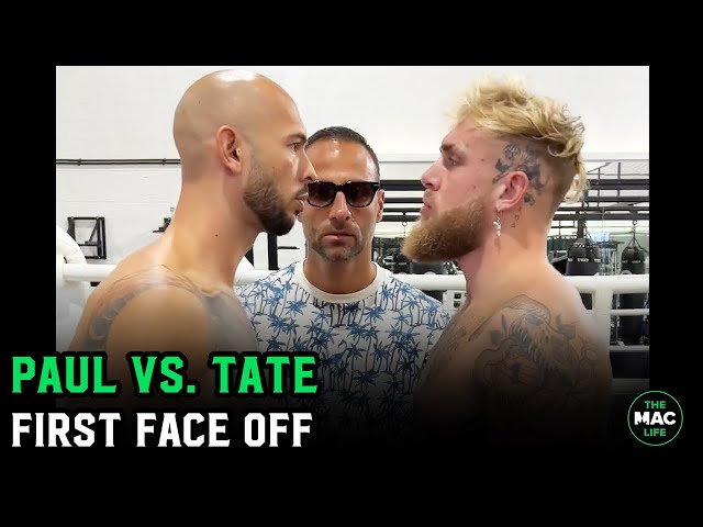 WATCH: Andrew Tate's open workout boxing session sees "Top G" chants ...