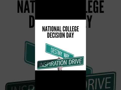 🎓 Happy National College Decision Day! 🎉