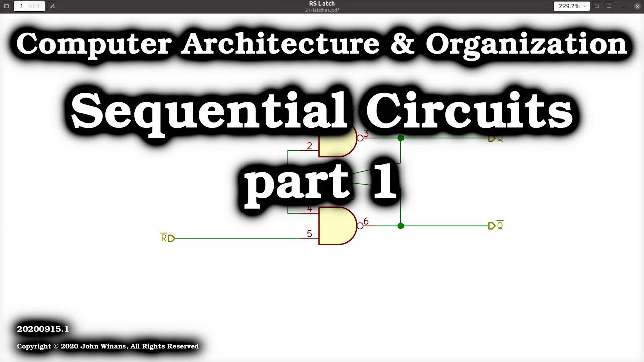Sequential Circuits (part 1)
