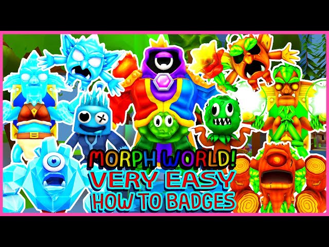 Roblox Update - Gamepass And How to get 8 Badges in Morph World ...