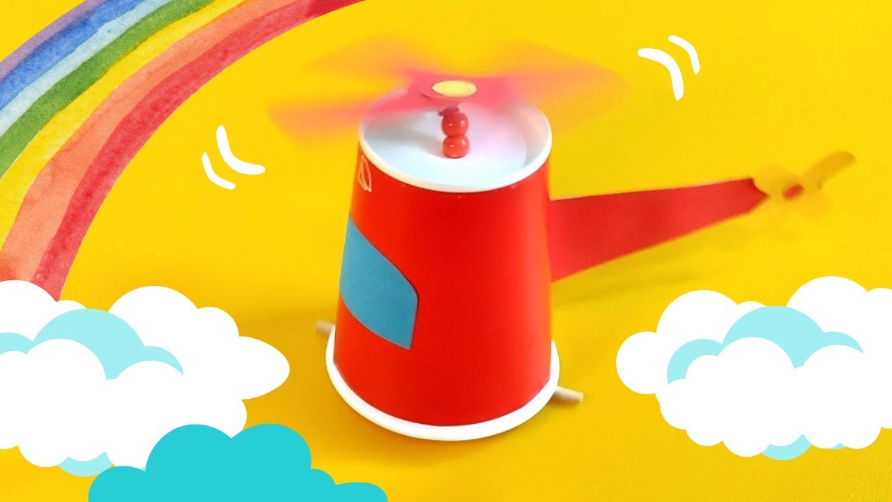 Kreasi HELIKOPTER 🚁 Ide Kerajinan Tangan untuk Anak