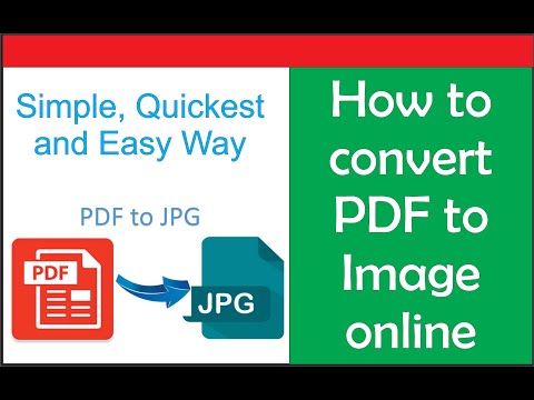 How to convert pdf to image/jpg without losing quality online for free