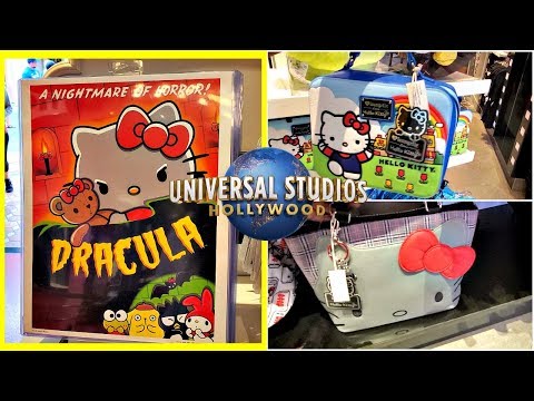 HELLO KITTY STORE * SHOP WITH ME * UNIVERSAL STUDIOS HOLLYWOOD 2019