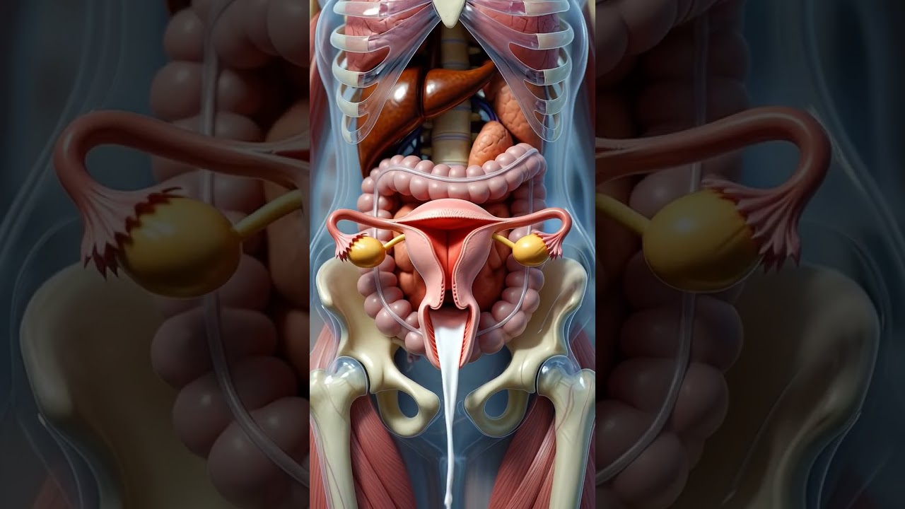 Menstrual Cycle & Ovulation Process in 3D Animation