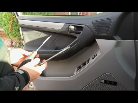Remove Front Door Panel Toyota 4Runner 2003-2009