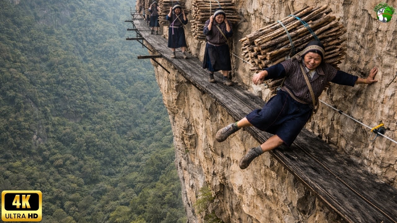 IMPOSSIBLE PLACES | 35 World's Most Dangerous Roads Attraction Should Not Exist | Documentary 4K