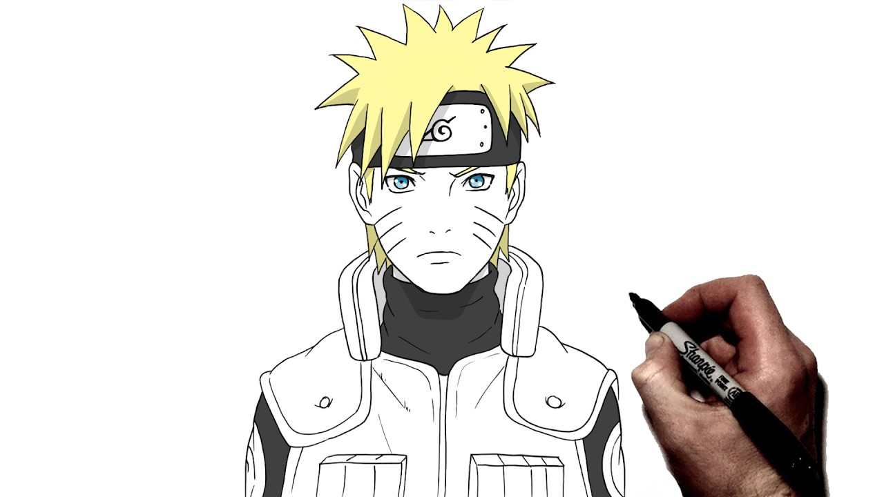 How To Draw Naruto Jonin | Step By Step | Naruto