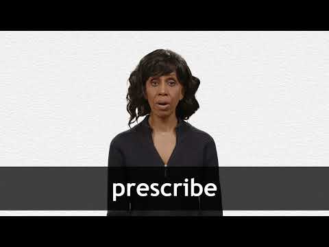 How to pronounce PRESCRIBE in American English