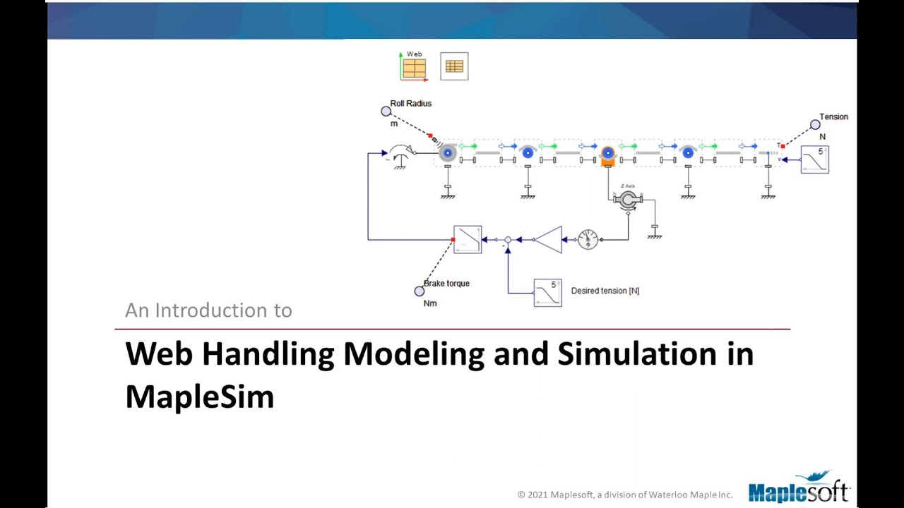 Introduction to MapleSim’s New Web Handling Library