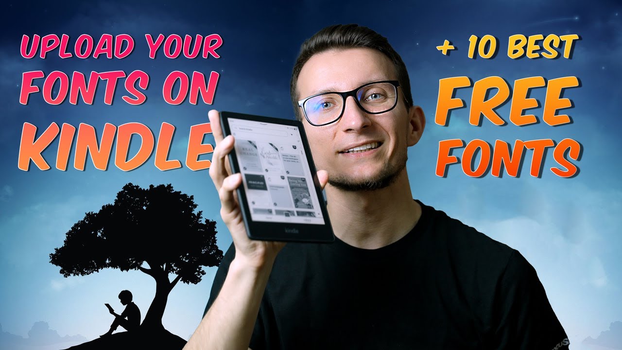 Boost Kindle Reading NOW! 10 FREE Fonts You NEED and How To Upload THEM!