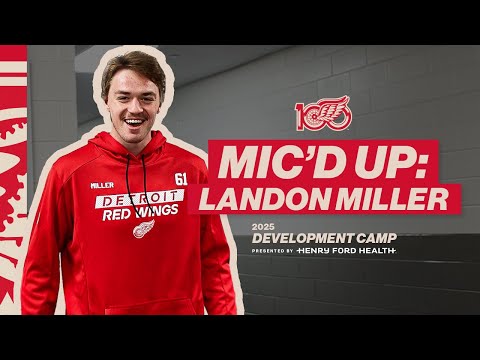 Video: Red Wings ‘mic up’ Landon Miller – The Malik Report