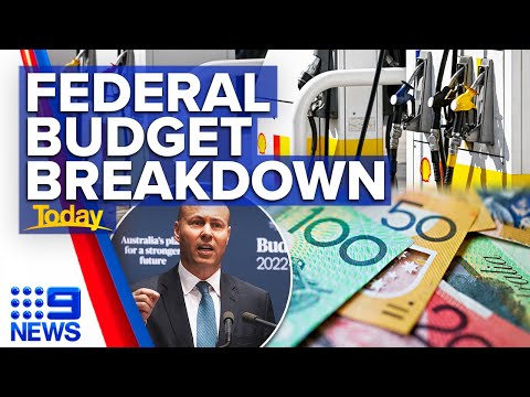Federal Budget 2022: One-off $250 payment, tax relief and fuel excise halved | 9 News Australia