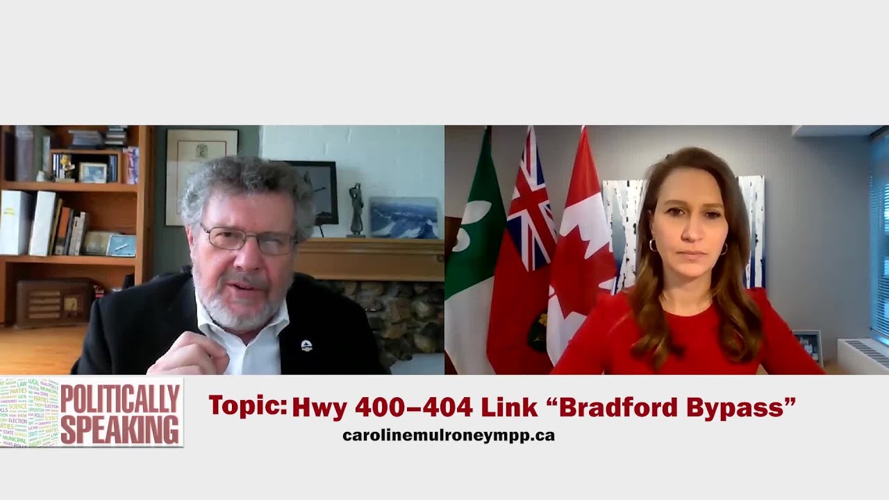 Politically Speaking - HWY 400-404 Bypass | Rogers tv