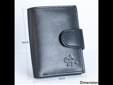 Minimalist Leather Wallet - Personalized Wallet - Gift for Mens - New Collection