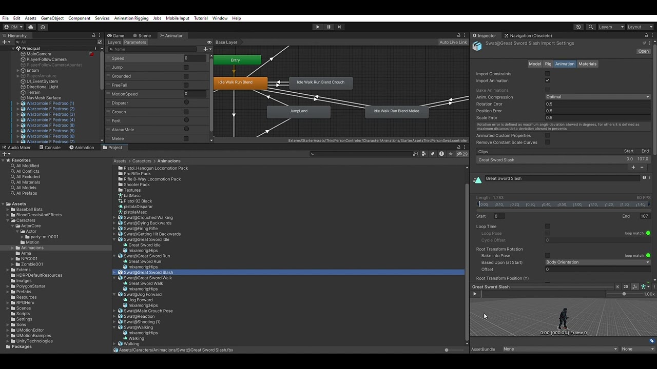 Help with animation transitions please - Questions & Answers - Unity Discussions
