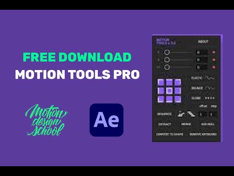 Motion Tools Pro extension Free download