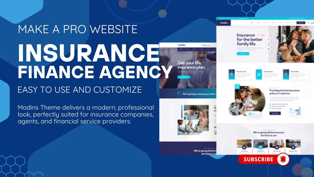 How to Create an Insurance Agency Website with WordPress (Step-by-Step) | Modins WordPress Theme