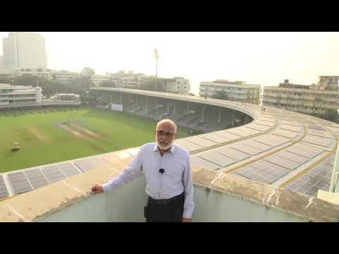 Mr. Rakesh Kapoor of CCI speaks about the World’s largest solar-powered cricket stadium at the #CCI.