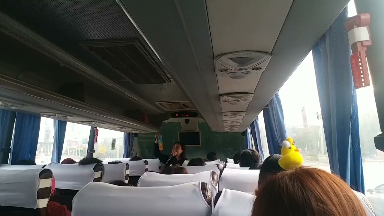 Chinese tour  guide sings otso  otso