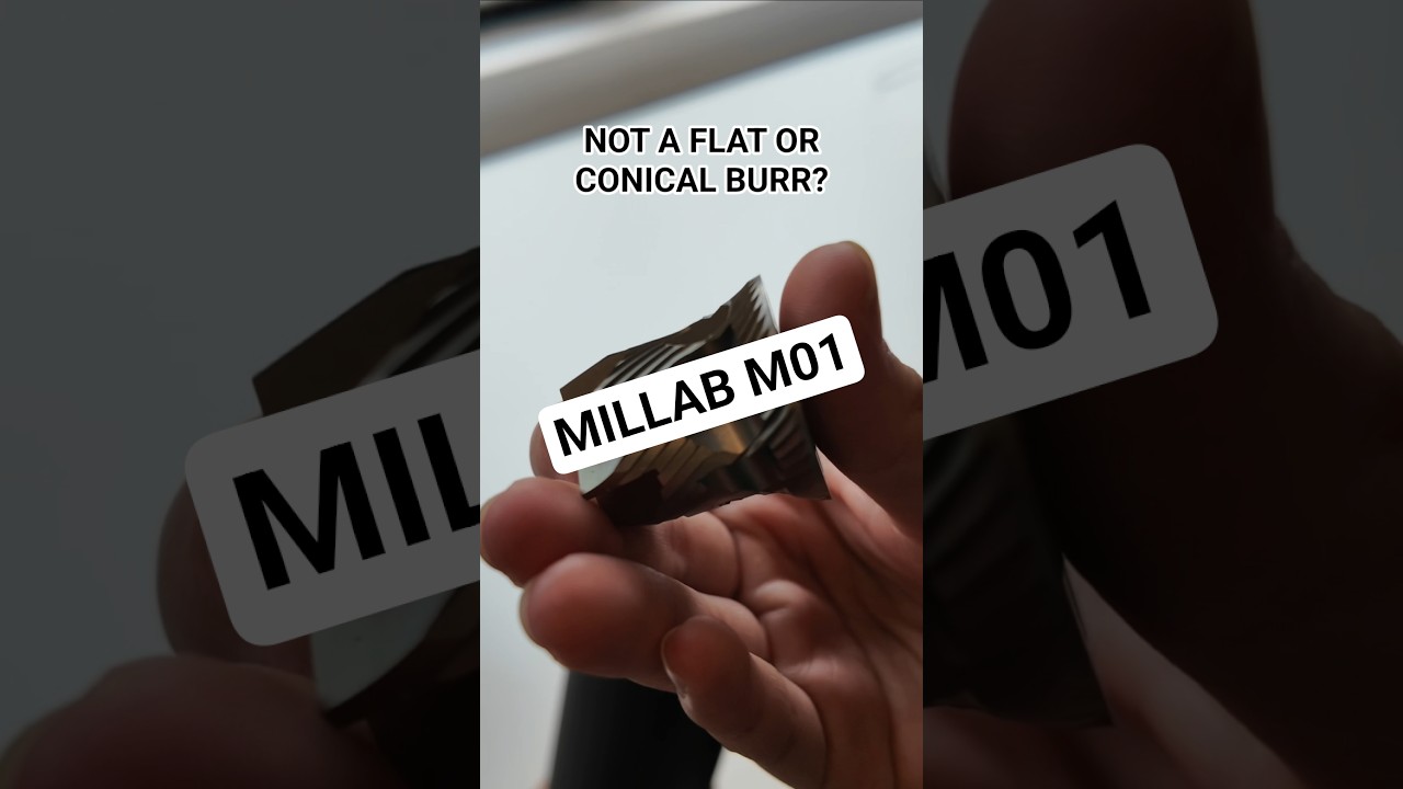 Timemore x Millab M01, all-new 44mm pineapple burr #coffee #barista #coffeegrinder