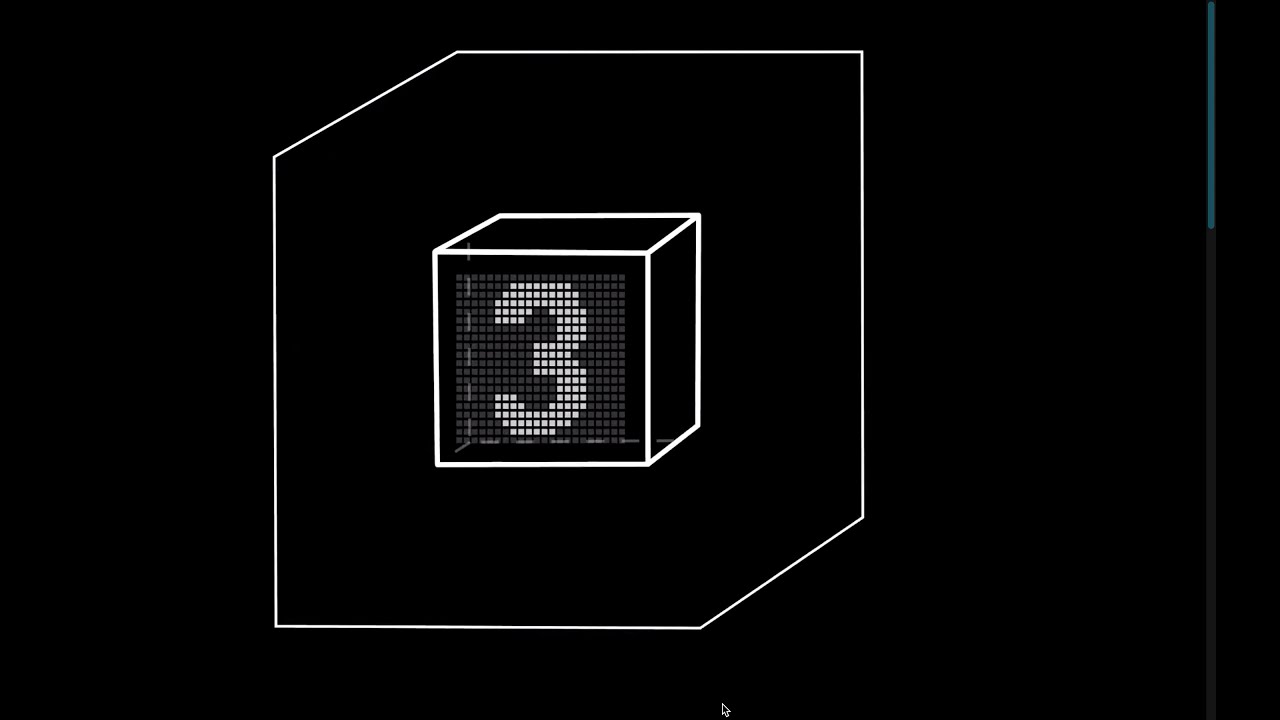1. How does the machine recognize numbers and black-and-white images?