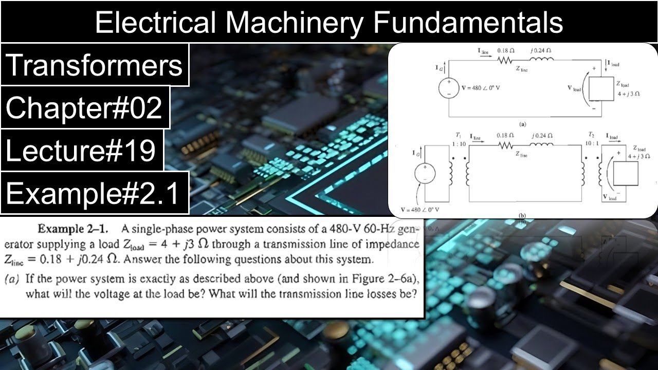 Electric Machine-I | Chapter#02 | Example#2.1 | Ideal Transformer | Stephen J. Chapman