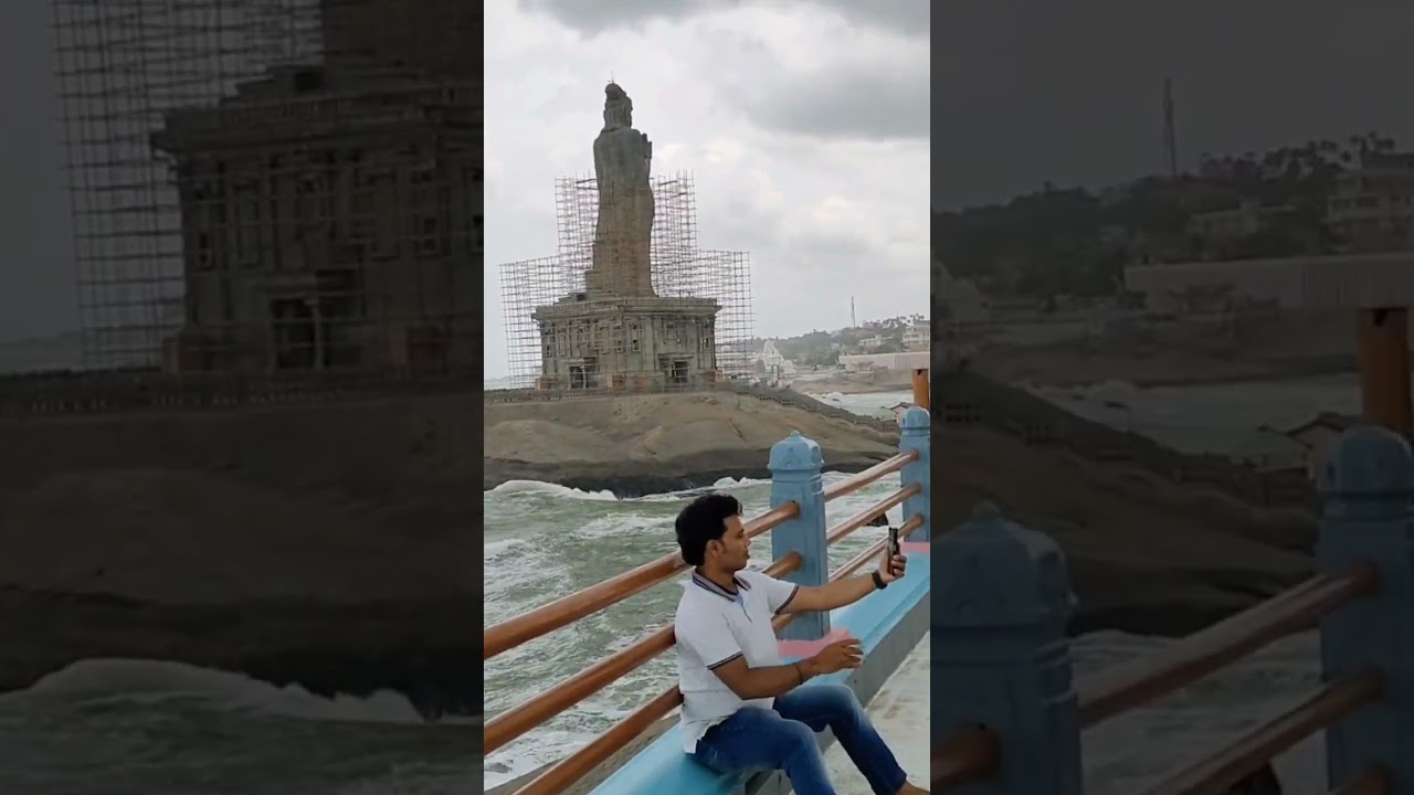 Kanyakumari ⛱️ Beach #beach #kanyakumari #kanyakumaribeach #tamilnadutourism #beachlife #beachlife