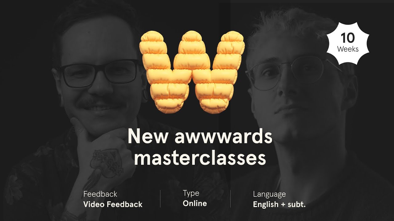 Introducing awwwards.masterclasses