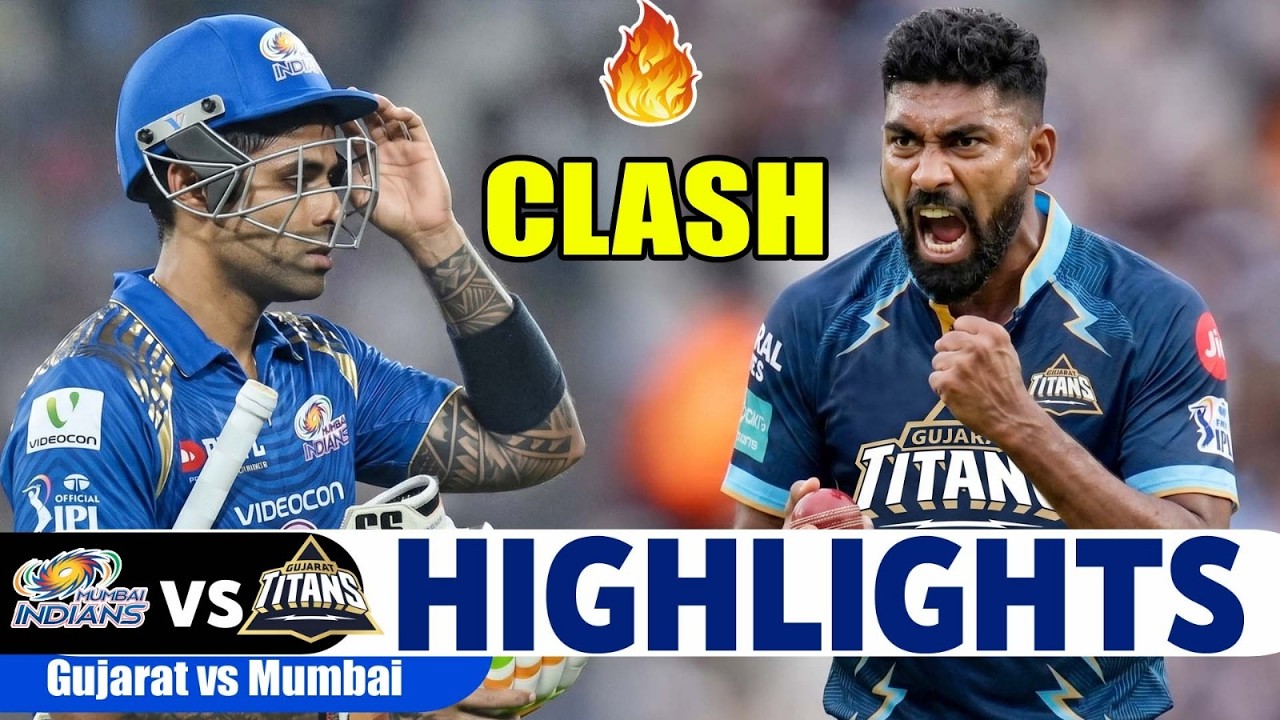 Highlights | Mumbai Indians Vs Gujarat Titans | IPL T20 MATCH 2026 | MI Vs GT