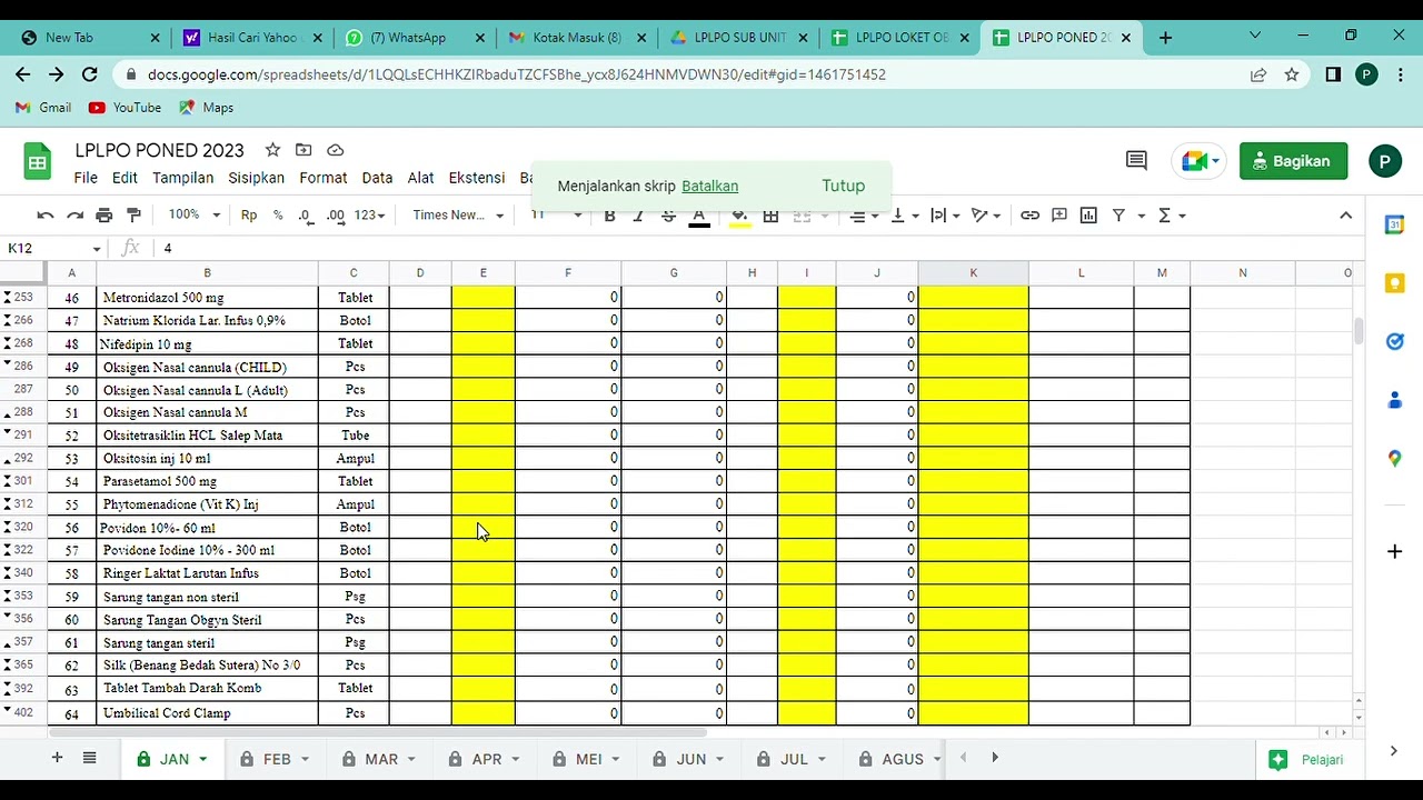 Tutorial Pengisian e-LPLPO Puskesmas Jatinangor