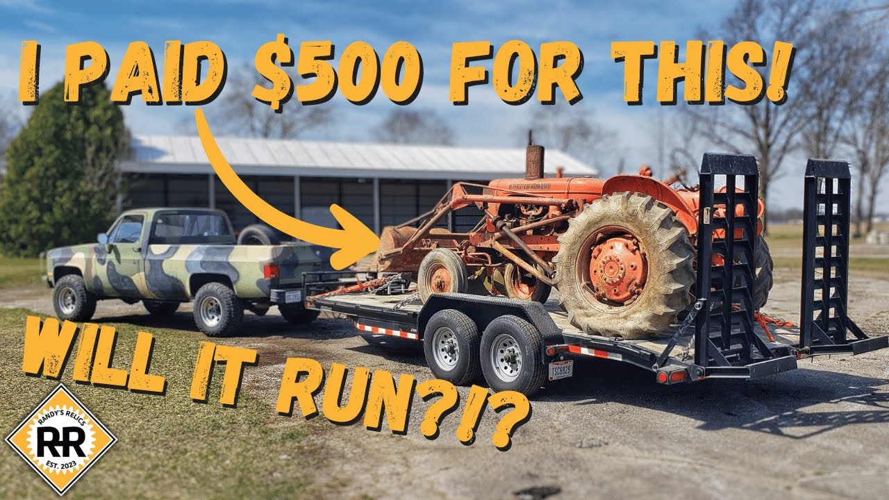 Sight Unseen Auction Buy | Sitting for Years | Will It Run?!?
