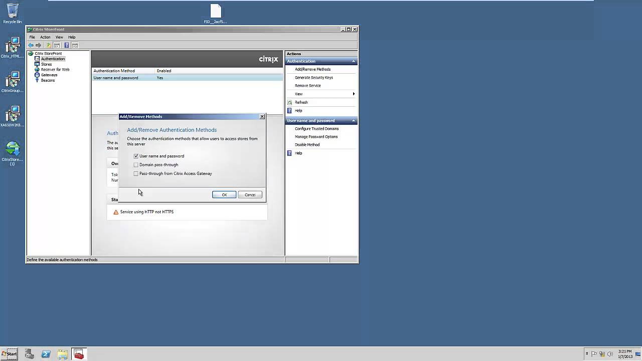Implementing the Citrix HTML5 Receiver