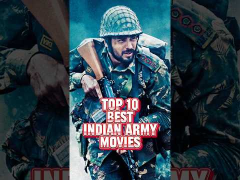 Top 10 Best Movies Based On Indian Army 🪖🇮🇳 | #shorts