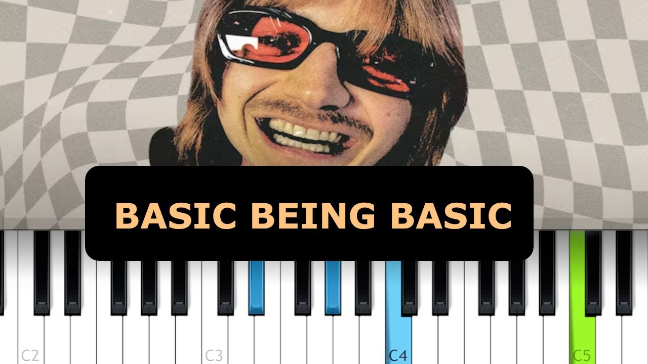Djo - Basic Being Basic (Piano Tutorial)