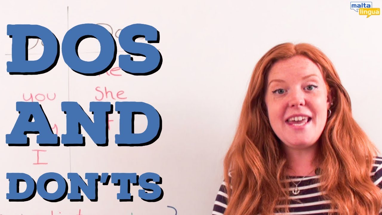 Present Simple Negative and Question forms - English Grammar Lesson A1-A2 (Elementary)