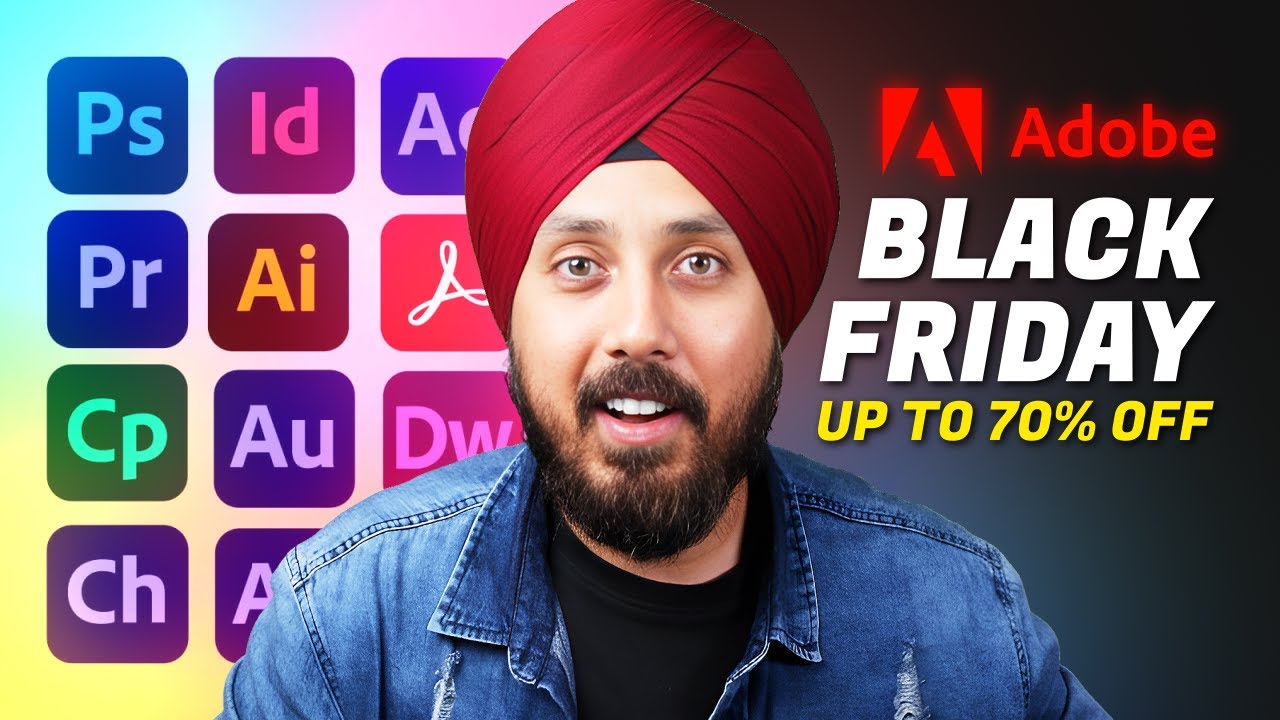 Adobe Black Friday Sale 2025 - 70% OFF Creative Cloud