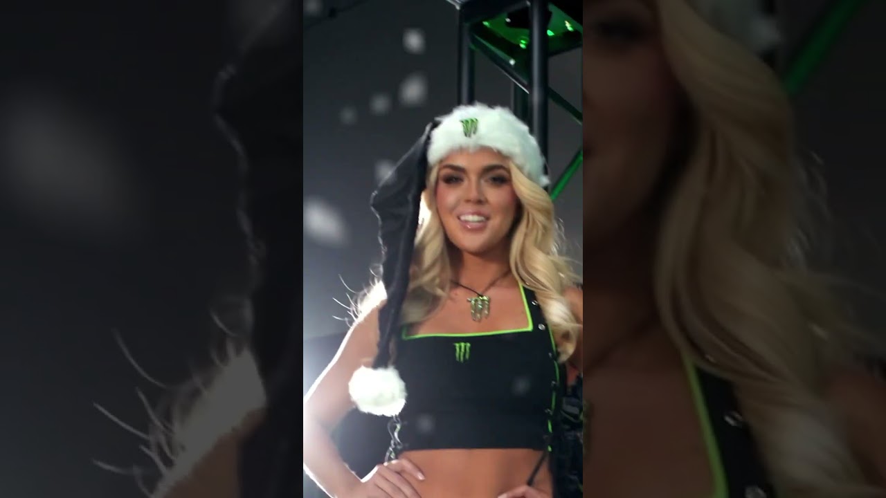 The #MonsterEnergyGirls said it best 🎄 #HappyHolidays #MerryChristmas
