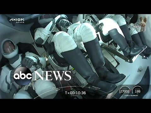 3 paying customers dock at ISS