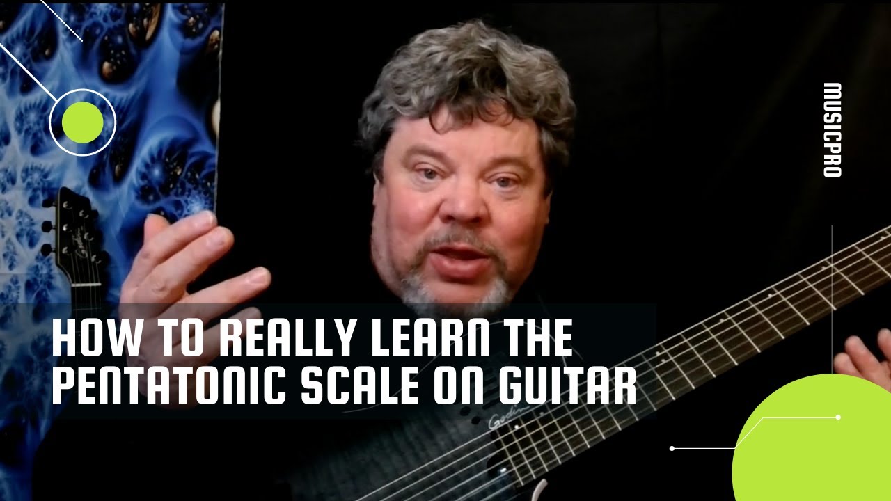 How To Really Learn The 5 Shapes Of The Pentatonic Scale On The Guitar | Dana Robert Rasch