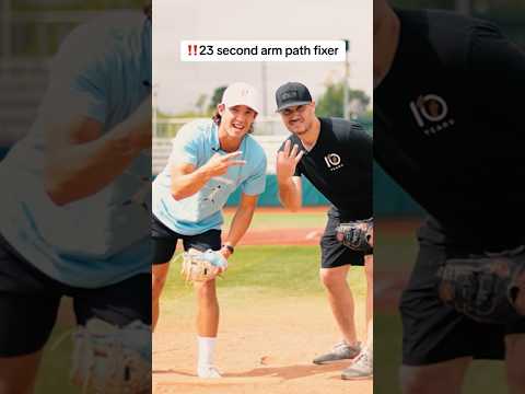 The arm path fixer 🛠️ #pitching #baseball
