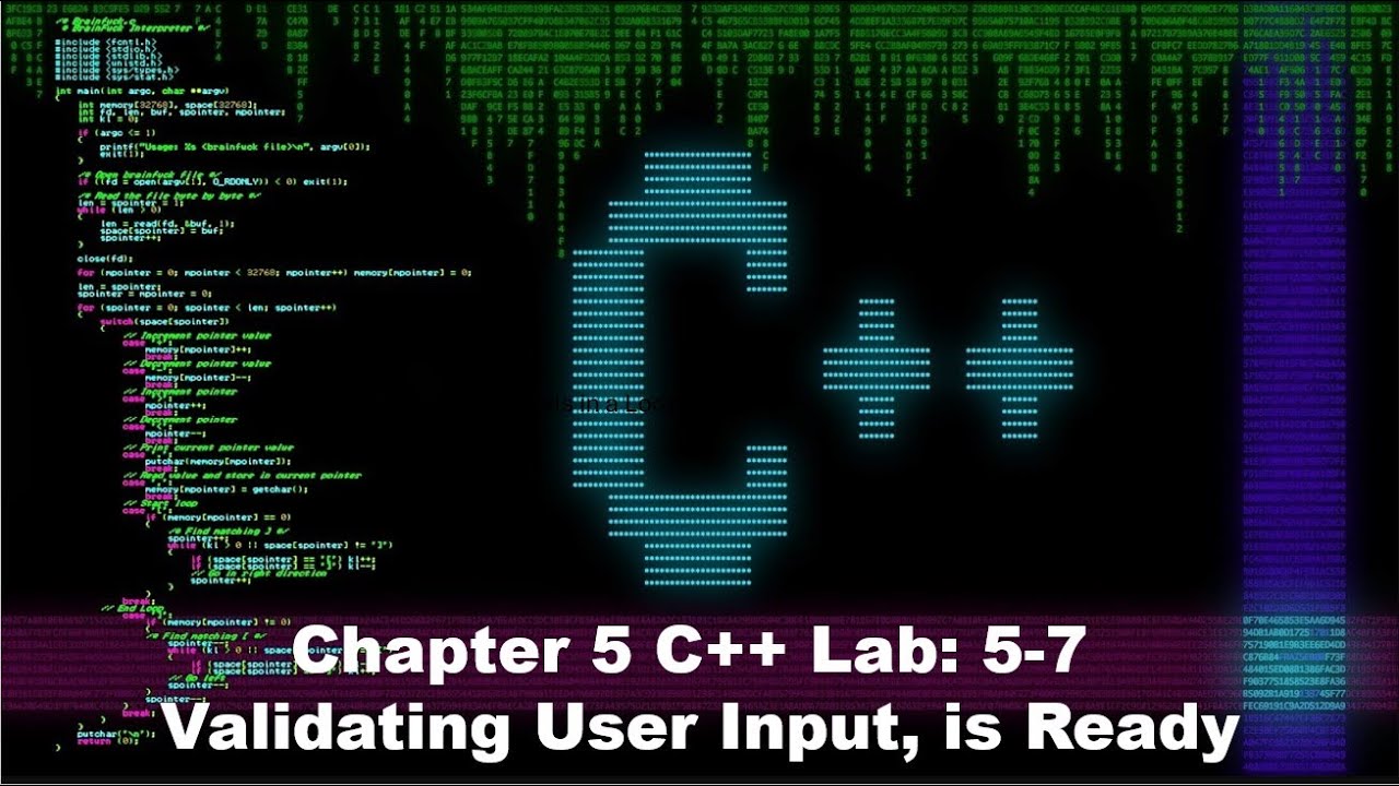 Principles of Programming Chapter 5, C++ 5-7 Lab.