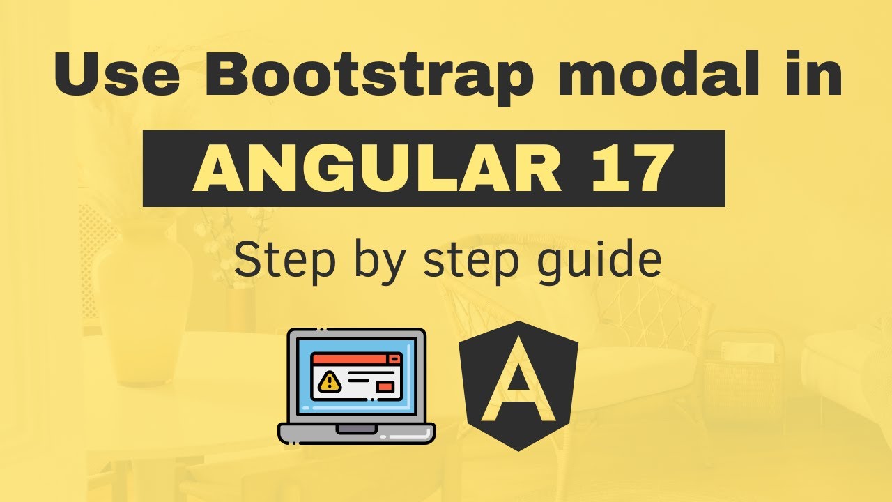 How to use Bootstrap modal in Angular 17?