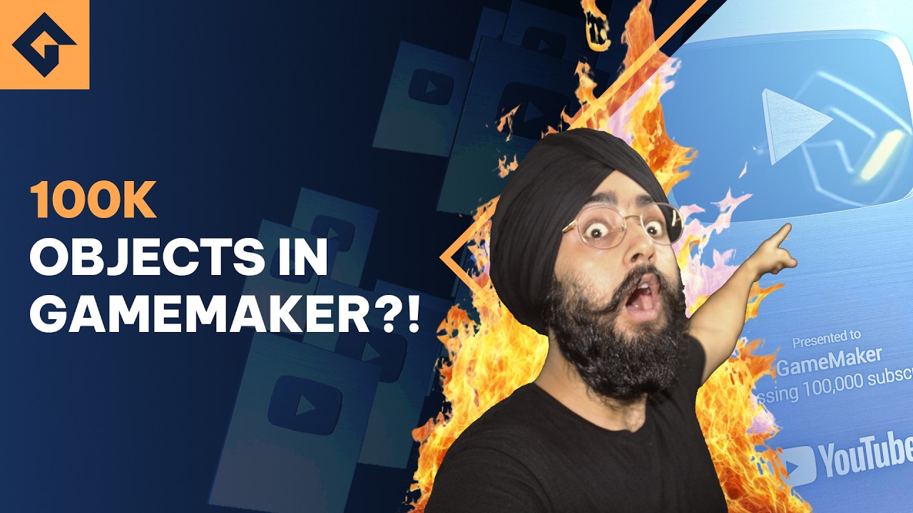 100k Objects In GameMaker!?