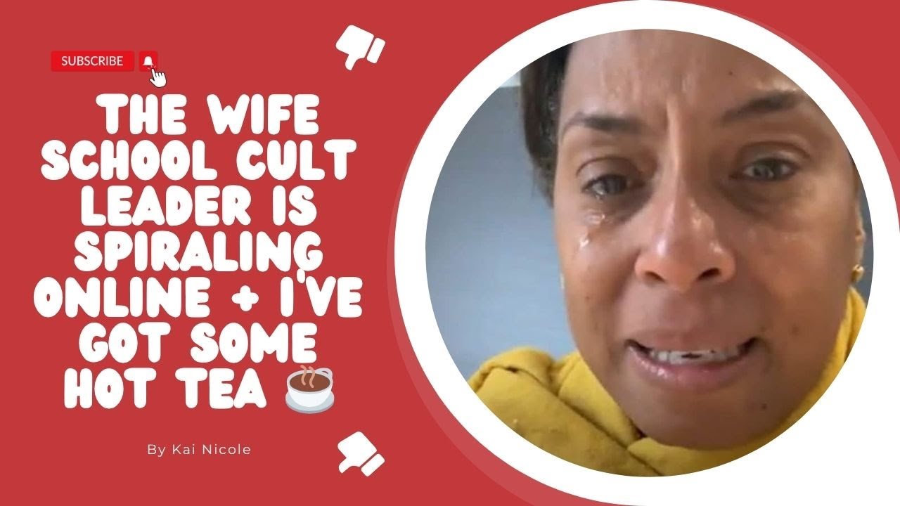 Going Live: The Wife School Cult Leader Is Spiraling Online + I’ve Got Some HOT Tea ☕