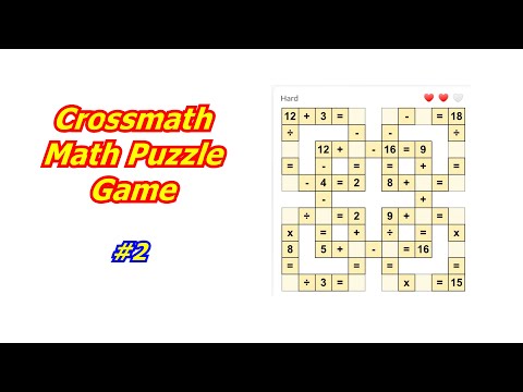 Crossmath - Math Puzzle Games App Walk Through #2