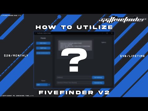 NEW | FiveFinder | Best FiveM PC Checking Tool | Preview + Setup | v2.1